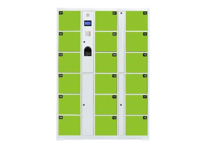 China Smart Electronic Locker 18 Compartment Parcel Delivery Locker H1800mm Cold Rolled Steel for sale
