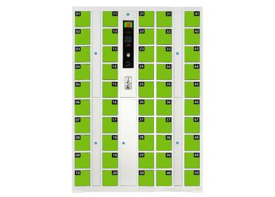 China RAL Color Customizable Smart Electronic Locker 50 Doors H1800mm Mobile Phone Charging Storage Cabinet for sale