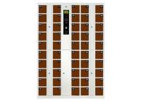 China Automatic Invalidation Smart Electronic Office Storage Locker 50 Compartments H1800mm for sale