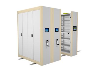 China Spacesaver Smart System High Density Double Side Mobile Archive Shelving 2400x900x560mm 80kg Capacity for sale