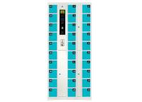China ODM Anti Theft Fireproof Smart Electronic Locker 30 Cells H1800mm Steel for sale