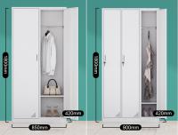 China Customized Durable Metal Locker H1850xW900xD450mm Cold Rolled Steel for sale