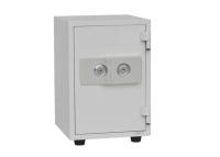 China Heavy Duty Two Key Lock 1h Fire Resistant File Cabinet for sale