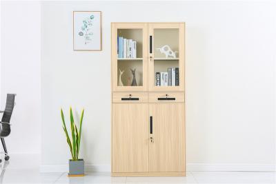 China Steel Filing Cabinet H1850mm W900mm D400mm Lockable Office Storage Metal File Cabinet for sale