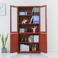 China Multilayer Steel Office Cabinet H1850xW900xD400mm Lockable Storage for sale