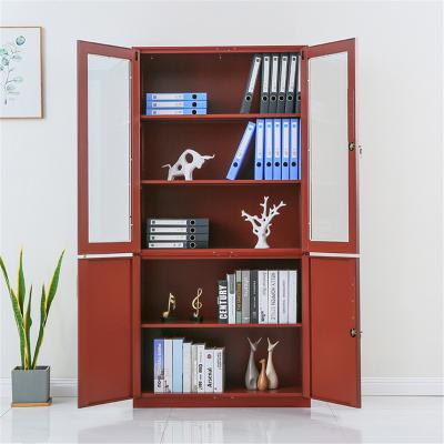 China Multilayer Steel Office Cabinet H1850xW900xD400mm Lockable Storage for sale