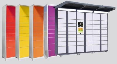 China Smart Delivery Parcel Locker H1980mm Cold Rolled Steel Electronic Storage Cabinet for sale