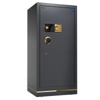 China Biometric Fingerprint Safe Box Digital Hidden Key Lock Box 170x230x170mm Steel Security for sale