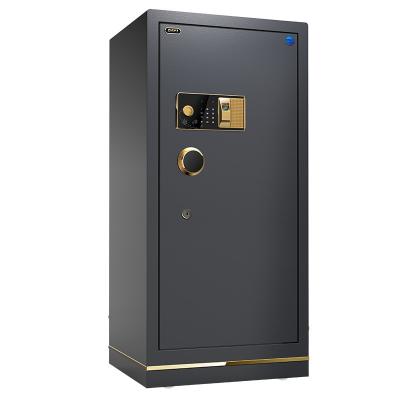 China Biometric Fingerprint Safe Box Digital Hidden Key Lock Box 170x230x170mm Steel Security for sale