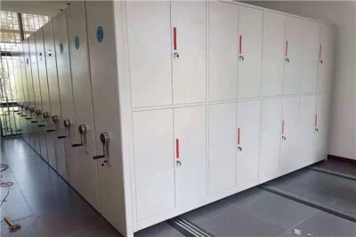 China Intelligent Automatic Fireproof Compactus Mobile Shelving Storage System 2.3m Height 900mm Width for sale