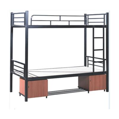 China Heavy Duty Steel Queen Size Bunk Bed Double Tiers 1820mm Height 2000mm Width for sale