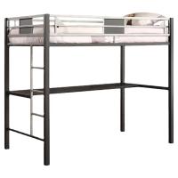 China Double Layer Single Metal Bed Queen Size Metal Bed Frame 1900x900mm for sale
