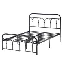 China Adult Single Metal Bed Frame 1900x900mm Bedroom Furniture ISO9001 ISO14001 for sale