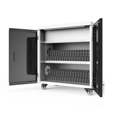 China 30 Bay Charging Cabinet for Laptops Tablets Chromebooks School Storage Trolley with Lockers for sale