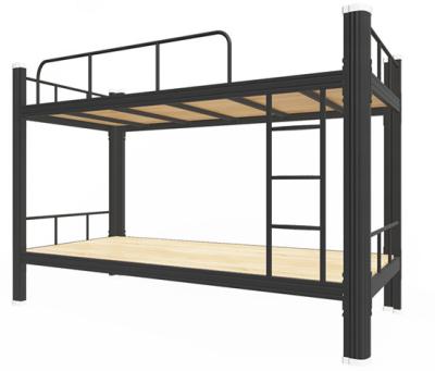 China Heavy Duty Detachable Metal Frame Adult Double Steel Bunk Bed 2000mm L x 900mm W for sale