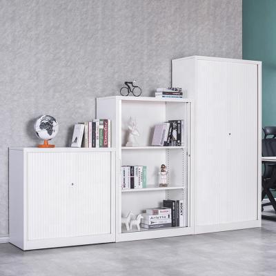 China Steel Tambour Door Filing Cabinet 900x450mm Lockable Office Storage for sale