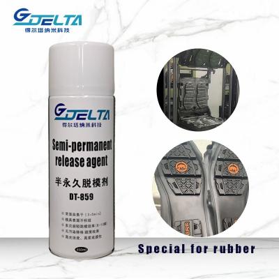 China DT Tire Rubber Release Agent for PU Rubber Molds - 20-30g/㎡ Coating, -20℃ to 80℃ Temperature Range for sale