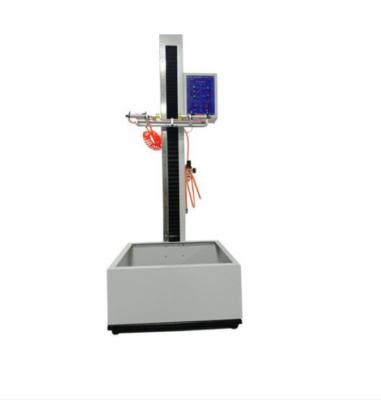 China Multi Functional Free Packaging Drop Test Machine with 300-1500mm Height Adjustment & 75KG Capacity for sale