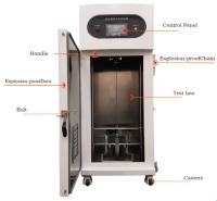 China Heavy Impact Testing Machine for Batteries with 0-1000mm Adjustable Height and PLC Touch Screen Control for sale