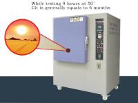 China Precision Anti Yellowing Aging Test Chamber 500×500×600mm with 300W UV Lamp and 200℃ Temperature Range for sale