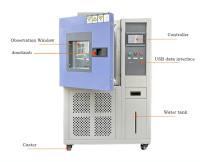 China 80L High Low Temperature Test Chamber -70°C to +150°C Range with 500×600×750mm Internal Dimensions for sale