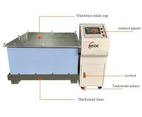 China Next Gen 4-Direction Electromagnetic Vibration Testing Table 60kg Load 500x500mm 10g Acceleration for sale