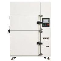 China Two Zone High Low Temperature Thermal Shock Test Chamber 140L Capacity -65℃ to +200℃ Range for sale