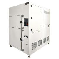 China Two Zone High Low Temperature Thermal Shock Test Chamber 140L Capacity -65℃ to +200℃ Range for sale