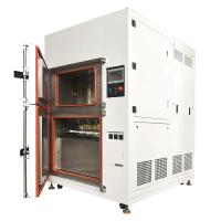 China Two Zone High Low Temperature Thermal Shock Test Chamber 140L Capacity -65℃ to +200℃ Range for sale