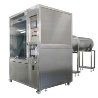 China Laboratory Rain Water Spray Tester for Weather Resistance Evaluation - 0.07L/Min Flow Rate, 600x600x600mm Interior for sale