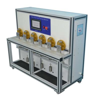 China Wire Bending Testing Machine with 7-Inch Touch Screen, 6 Test Stations and ±30°-180° Angle Range for Cable Durability Testing for sale