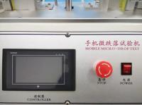 China Touch Screen Mobile Phone Laptop Micro Drop Tester with 2 Test Stations, 30-150mm Drop Height, and 2kg Capacity for sale