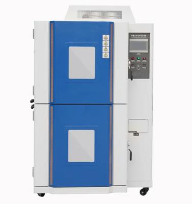 China OEM 2 Zone Thermal Shock Test Chamber for Material Testing with SUS304 Construction and 500+ Client Base for sale