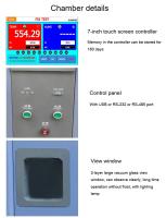 China High Low Temperature Environmental Test Chamber -40℃ to +150℃ Range with 50×40×50cm Interior for Industrial Calibration for sale