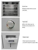 China High Low Temperature Environmental Test Chamber -40℃ to +150℃ Range with 50×40×50cm Interior for Industrial Calibration for sale