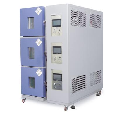 China Environmental Testing Chamber 324L -55℃ to -10℃ 0.01mm Precision 2000h Lighting for sale