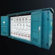 China Intelligent Metal Enclosed Electrical Distribution Cabinet Outdoor Substation Box IEC GB for sale