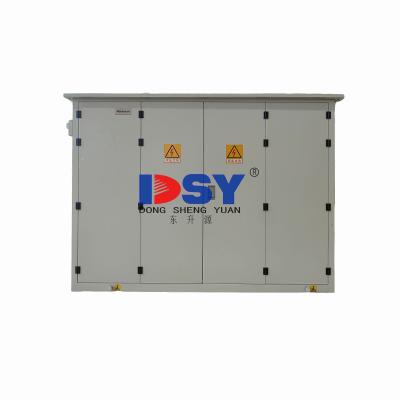 China 10kV Box Type Electric Distribution Substation High Voltage IP56 Protection Customized for sale