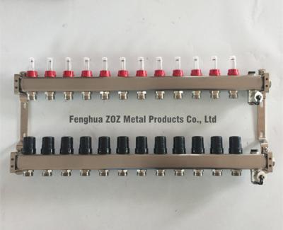 China Distribuitor din inox pentru incalzire 1 x 12 cai, Distribuitor Colector for sale
