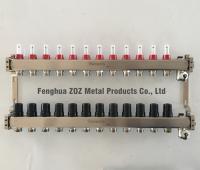 China RVS Verdelers voor vloerverwarming met flowmeters , Vloerverwarming verdelers met for sale