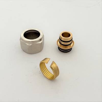 China 20 x 2 mm UFH Pipe Manifold Eurocone Connectors for sale