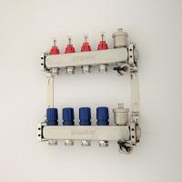 China Stainless Steel Hydronic Manifolds for Radiant Floor Heating for sale