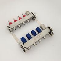 China Stainless Steel Hydronic Manifolds for Radiant Floor Heating for sale