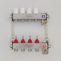China ZZ18155 PEX Radiant Floor Heating Stainless Steel Manifold Set , Underfloor Heating Manifolds Stainless Steel Manifold for sale