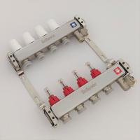 China ZZ18155 PEX Radiant Floor Heating Stainless Steel Manifold Set , Underfloor Heating Manifolds Stainless Steel Manifold for sale