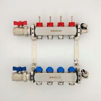 China Underfloor Heating Manifolds Stainless Steel UFH Manifold for sale