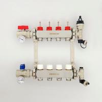 China Underfloor Heating Manifolds Stainless Steel UFH Manifold for sale