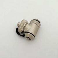 China Heating Manifold End Cap Drain Valve , Manifolds End Cap with Vent & Drain Valve for sale