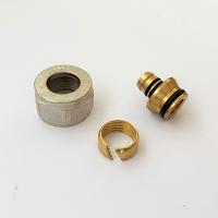China Manifold Eurocone 16 x 2mm PEX Connector , PEX Compression Connector, Manifold Adapter for sale
