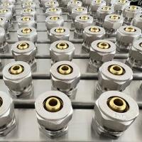 China Manifold Eurocone 16 x 2mm PEX Connector , PEX Compression Connector, Manifold Adapter for sale